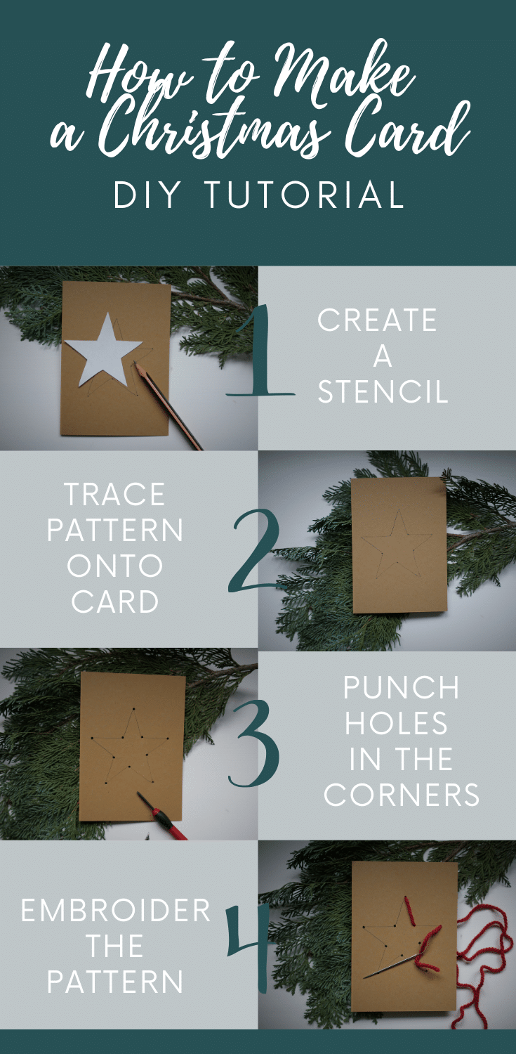 How to Make a Christmas Card DIY Tutorial